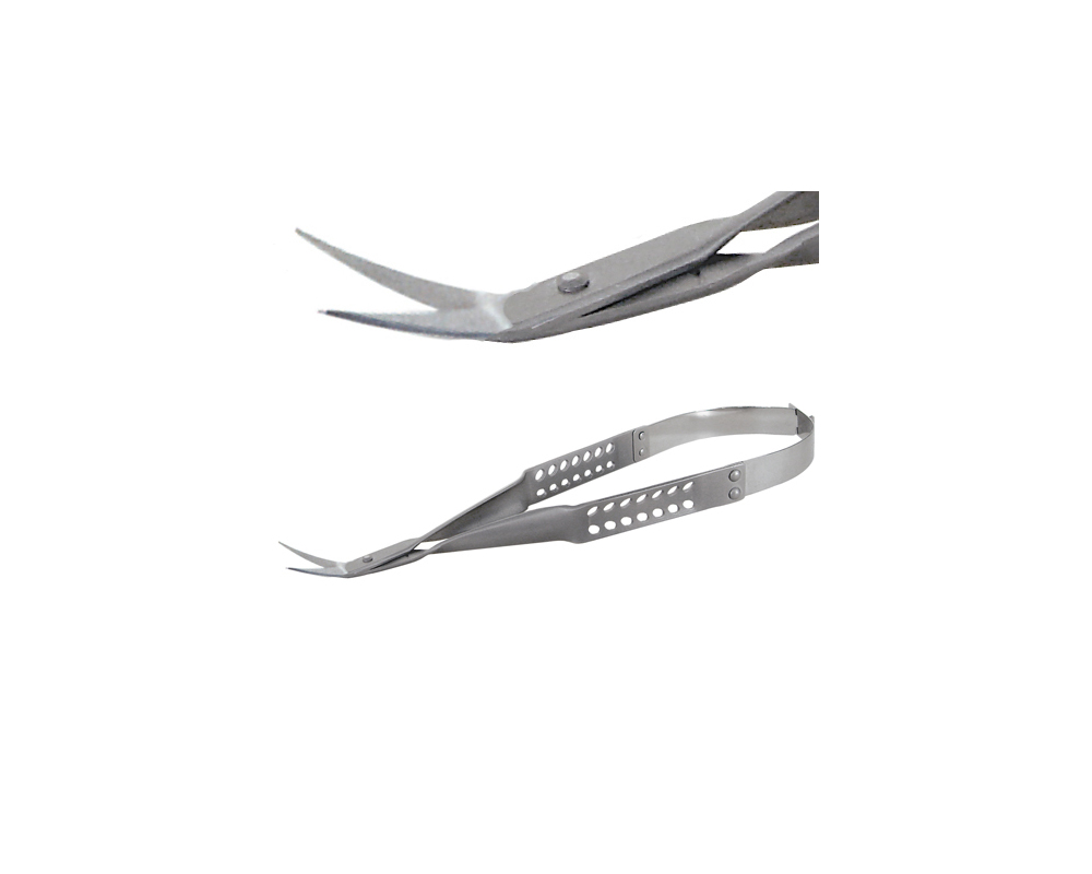 14.5cm periodontal scissors w/ 1.75 cm curved blades 30' angle | Supply ...
