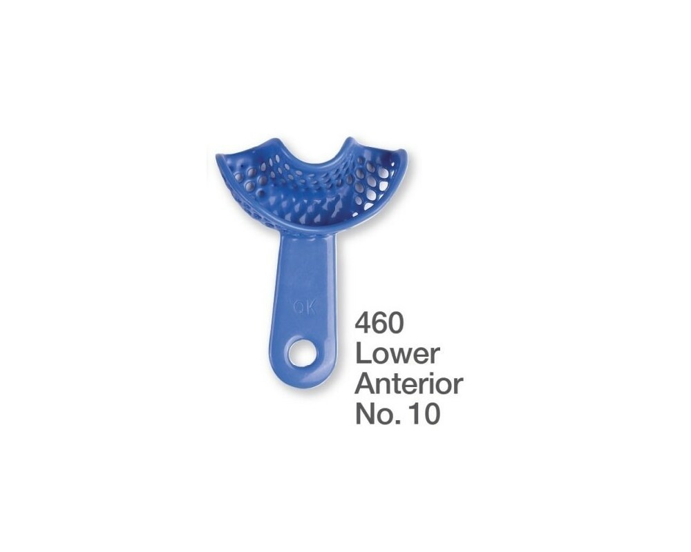 #460 Disposable Metal Impression Tray Lower Anterior (1 pc) | 460 ...