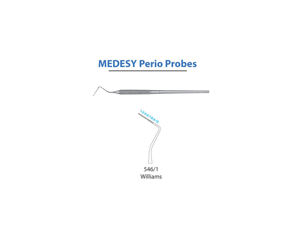 Unc 15 Probe Dental Periodontal Pocket Measurement Probe UNC 15/33 ...