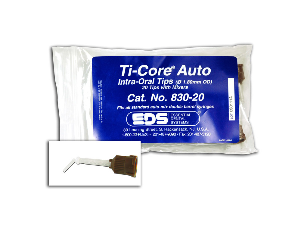 Ti-Core Auto Mix Tips 20/Bx | 830-20 | Supply Clinic