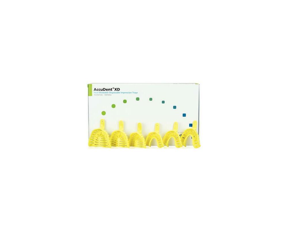 AccuDent XD Dentate Trays Assorted 24 Pk | 673716 | Supply Clinic