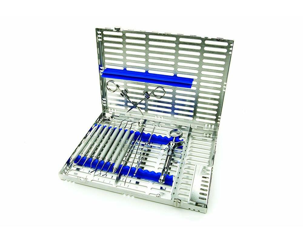 IMS Signature Series Large 11" Cassette 16-Instrument Blue | IM4168 ...