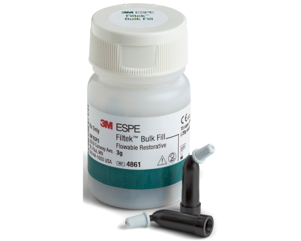 3M Filtek Bulk Fill Flowable Restorative, A3, 20 - 0.2g Capsules ...