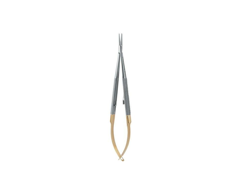 Micro Straight Castro Needle Holder, Diamond Dusted, 16 cm (5") | NHM ...