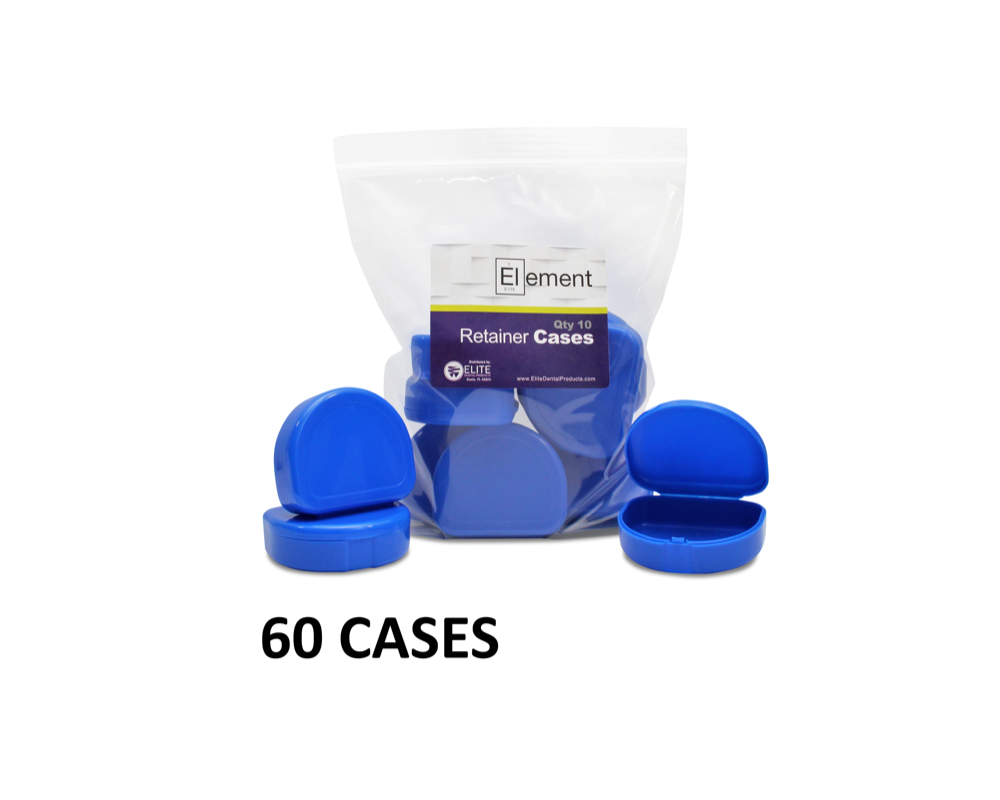 ELEMENT Ortho Retainer Case " Cobalt Blue - 60 Cases | Supply Clinic