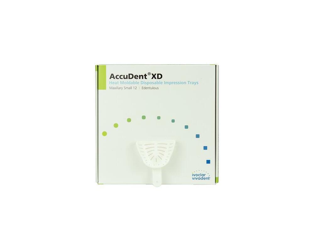 Accudent XD Impression Trays, Edentulous #12, Upper Small, 12/bx ...