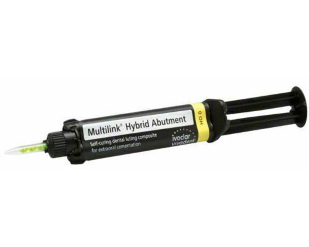 Multilink Hybrid Abutment Cement Automix Syringe SC Shade HO 0 ...