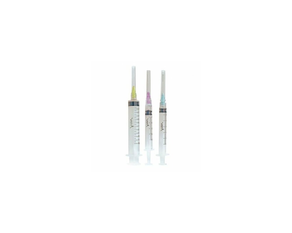 Appli-Vac Pre-Tipped Syringes Luer Lock 23ga 3cc 100/Pack | 316133 ...
