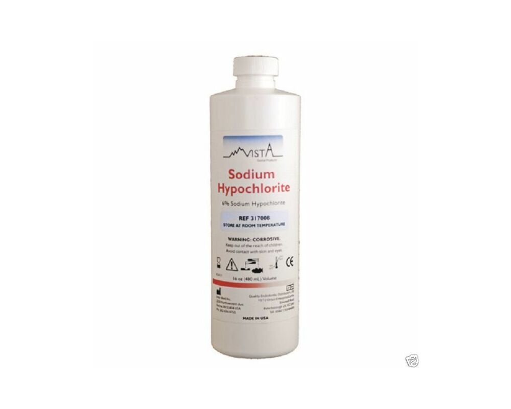 Sodium Hypochlorite Solution Dwell Time Is