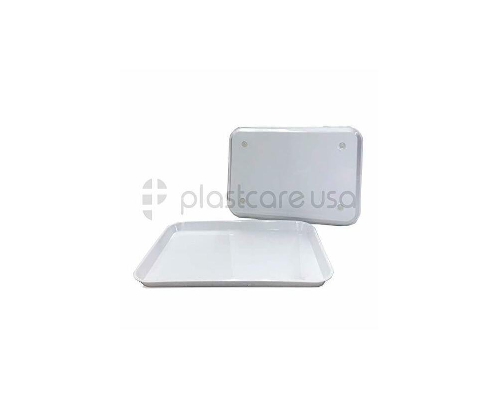 White Autoclavable Plastic Instrument Set Up Procedure Tray, Size B ...