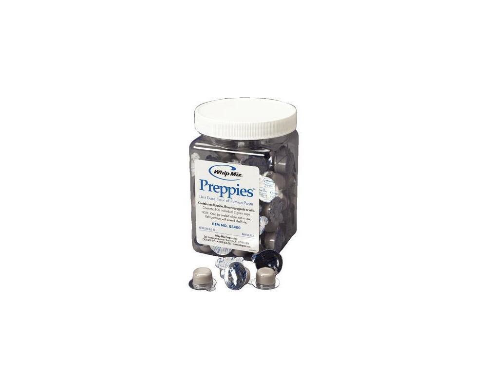 Whip Mix Pumice Abrasive Preppies 2 Gram 100/Pk | 03400 | Supply Clinic