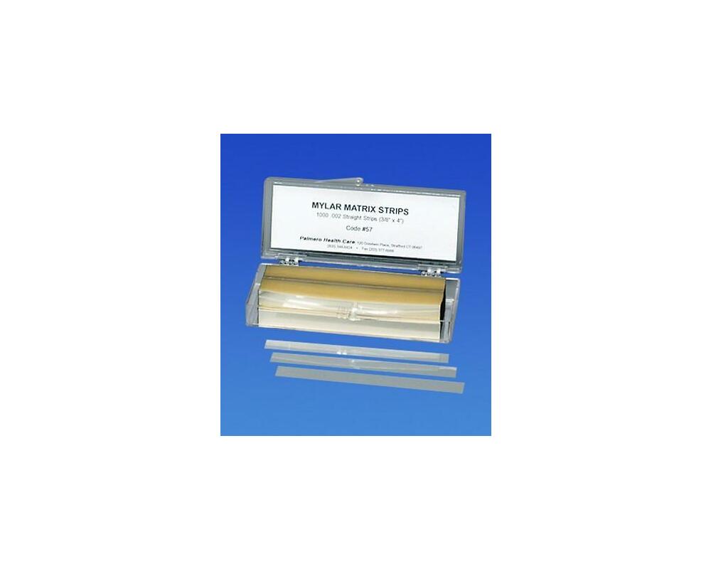 Mylar Matrix Strips 3/8'' x 4' (Straight), box of 1000 | 57 | Supply Clinic
