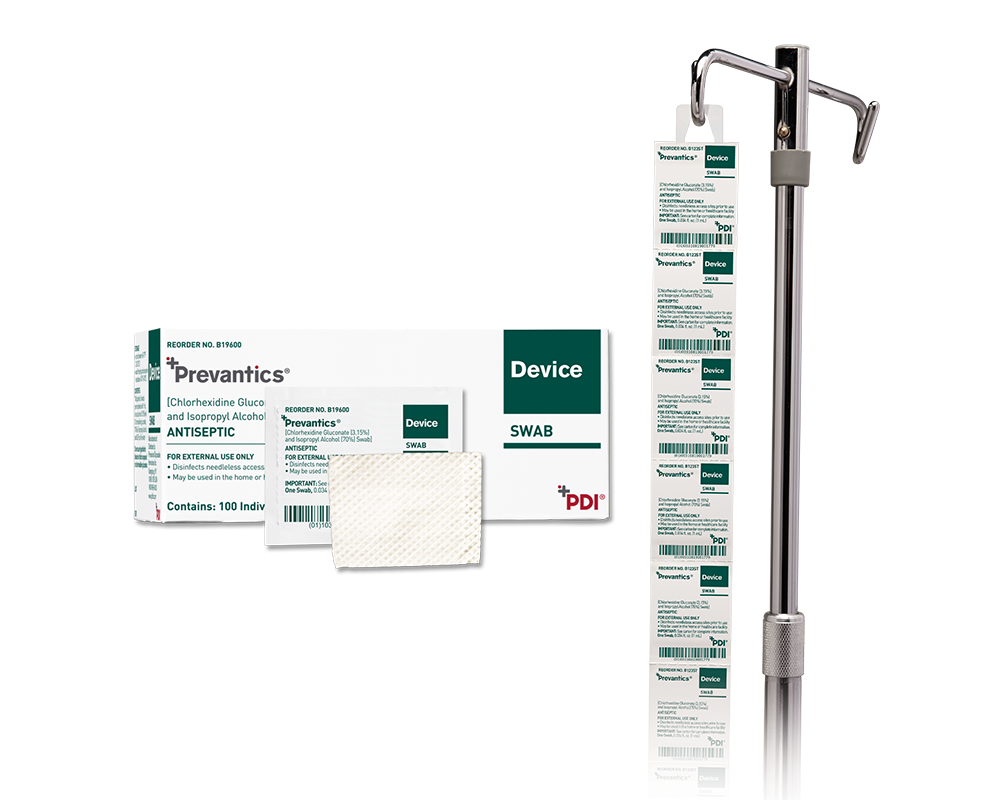 PDI Prep Swab, 3.15% Chlorhexidine Gluconate & 70% (v/v) Isopropyl ...