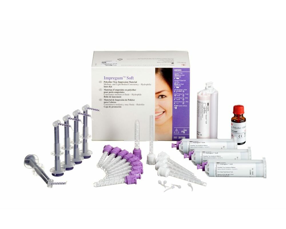 3M Impregum Soft Medium and Light Bodied Polyether Tray Impression ...