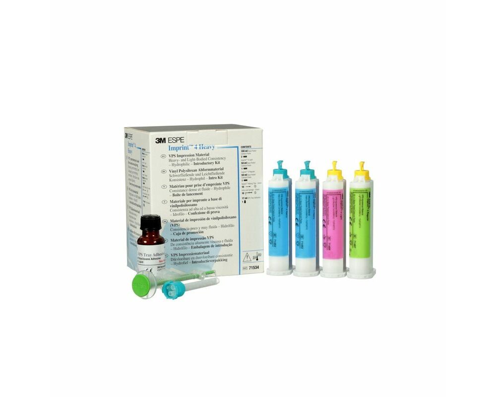 3M Imprint 4 Heavy VPS Impression Material Intro Kit, 71534 | 71534 ...