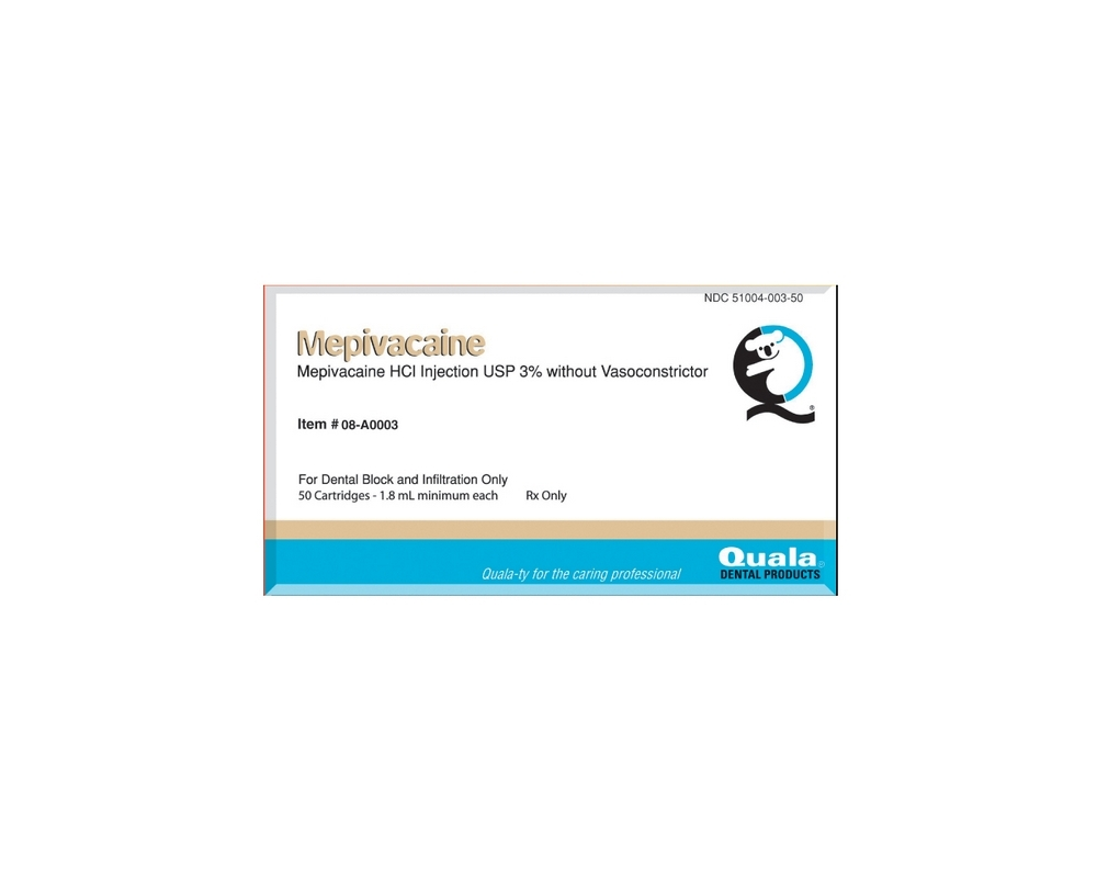 Mepivacaine HCL 3% 50/Bx | AN410 | Supply Clinic