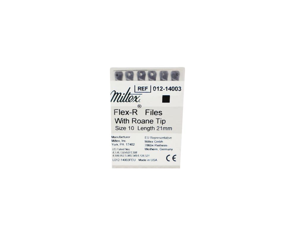 Flex-R Files 21mm #10 6/Bx | 012-14003 | Supply Clinic