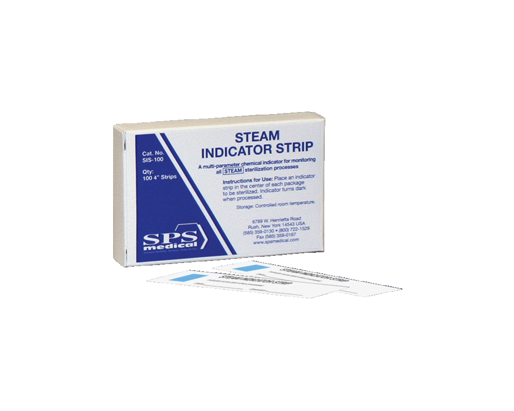 Steam Indicator Strips 4" 100/Box | SIS-100 | Supply Clinic