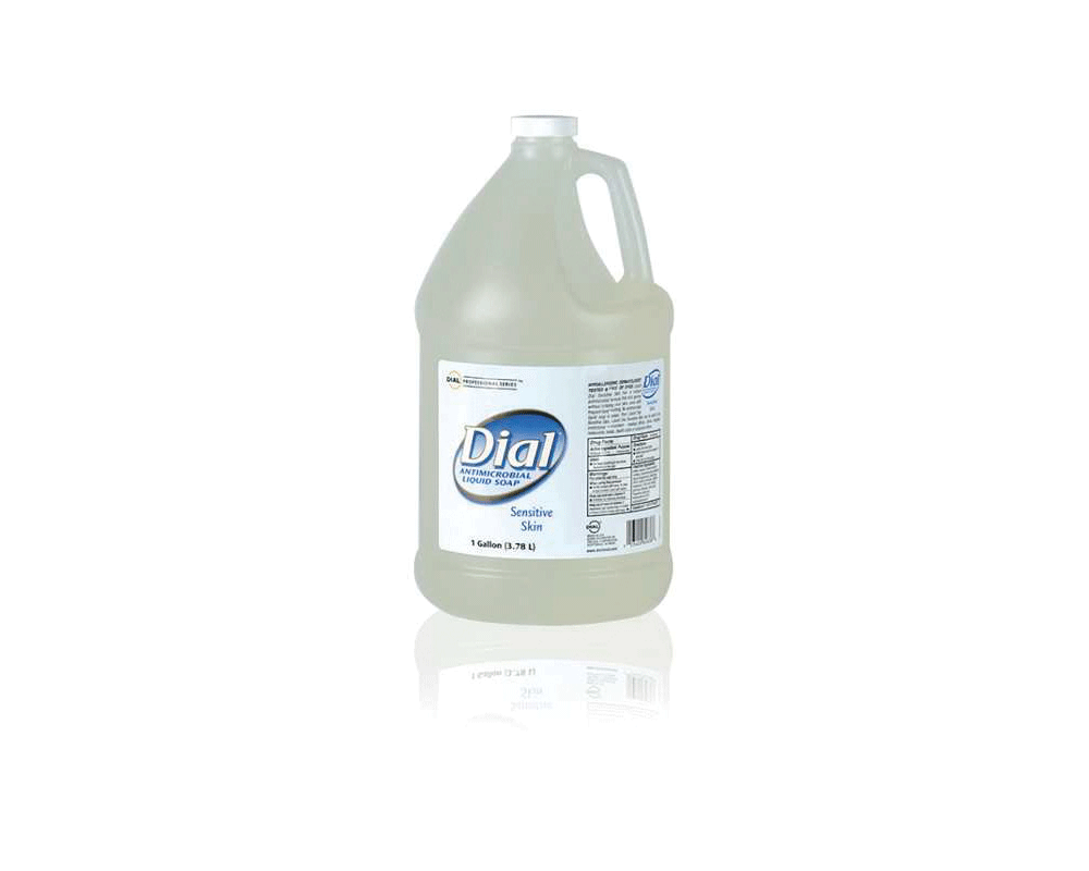 Dial Sensitive Skin Liquid Hand Soap Antimicrobial 7.5oz w/Pump | 82834 ...