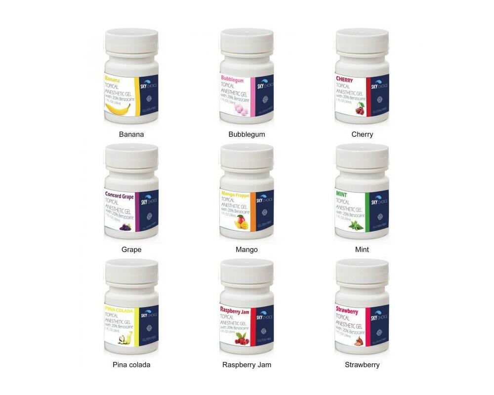 Sky Choice Topical Gel Bubble Gum 20% Benzocaine 1oz | KY1201 | Supply ...