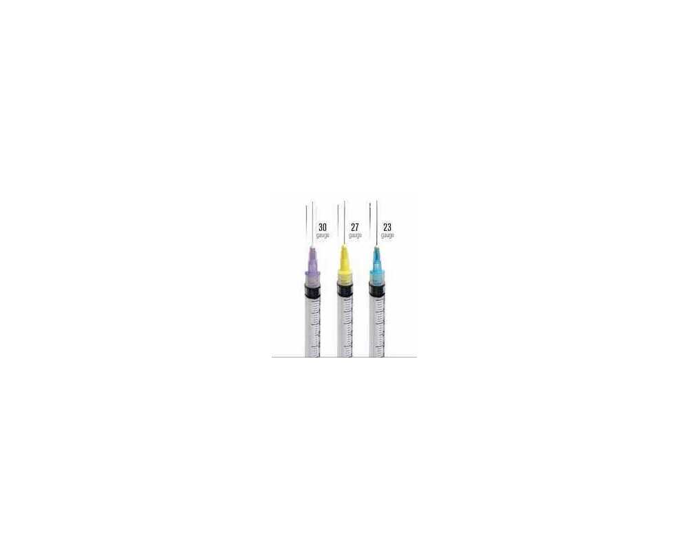 Sky Choice Irrigation Syringe Combo 27g Yellow (100) | Supply Clinic