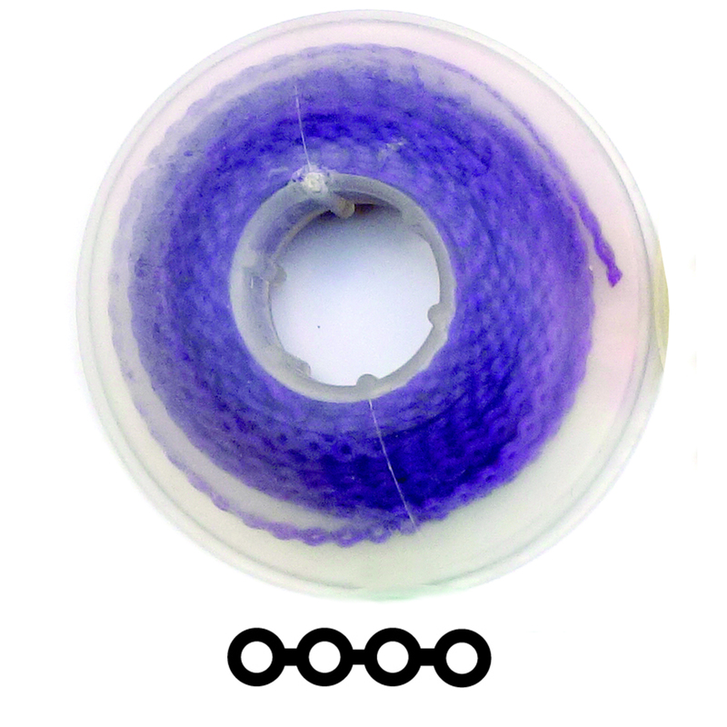 PURPLE Elastic Power Chain Short Filament 15 ft | Supply Clinic