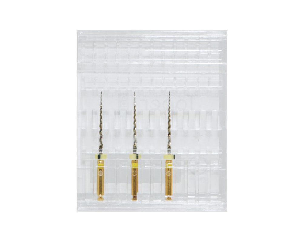 Taper Gold Endodontic File 21mm-f.1, 3/Pk | TGF1-21 | Supply Clinic