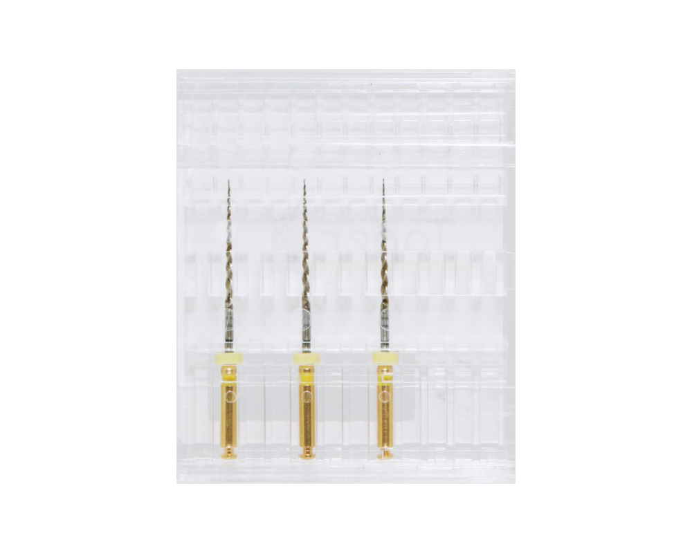 Taper Gold Endodontic File 25mm-f.1, 3/Pk | TGF1-25 | Supply Clinic