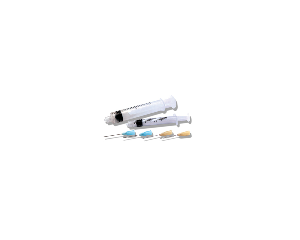 Luer Lock Syringes 3cc Syringe 27ga Irrigation Needle 100/box | 130 ...
