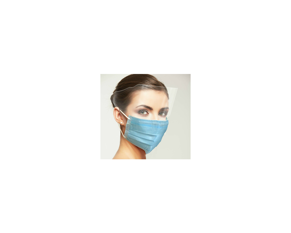 FLUiDBLOQ Earloop Masks Blue | ULM-6391 | Supply Clinic