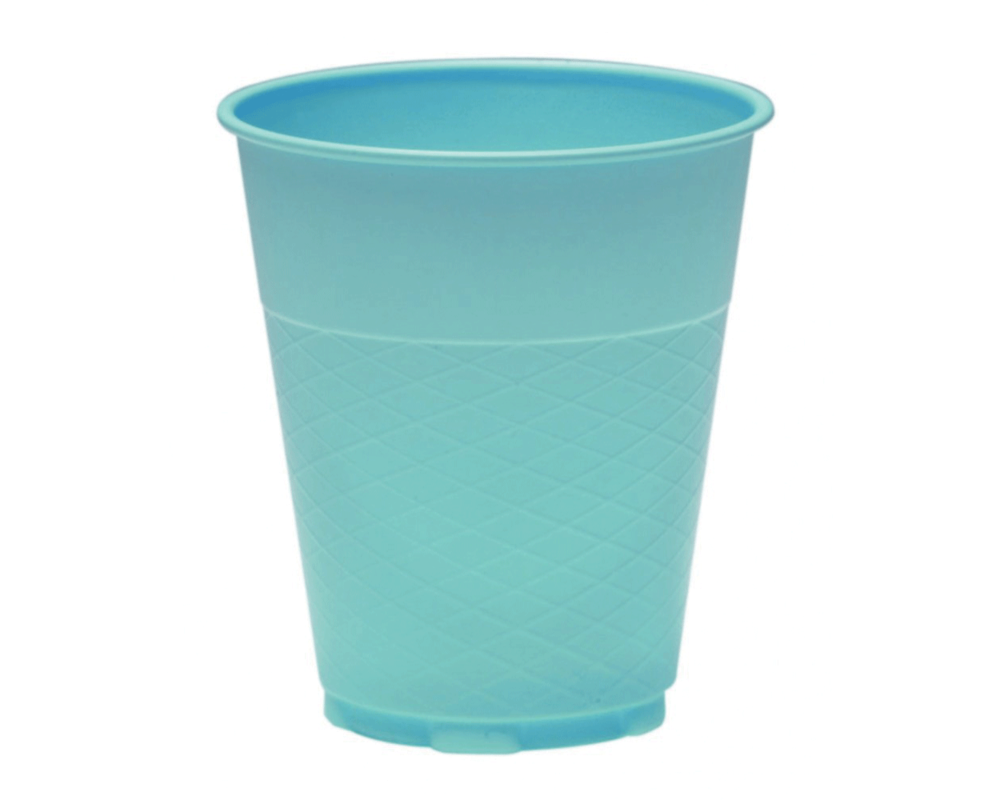 Plastic Cups 3.5oz. 1000/Cs Blue Ribbed | DI320 | Supply Clinic