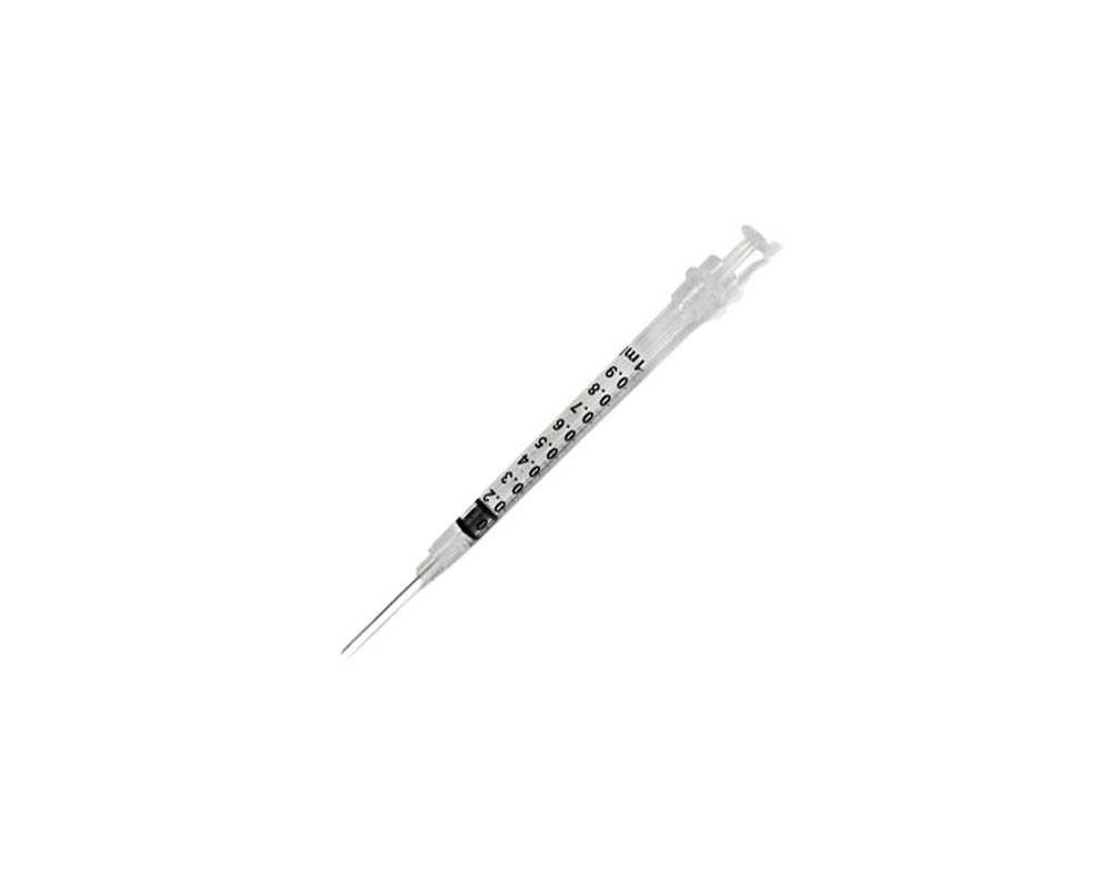Tuberculin Syringe/Needle 1cc 25ga 1000/Cs | EN265 | Supply Clinic