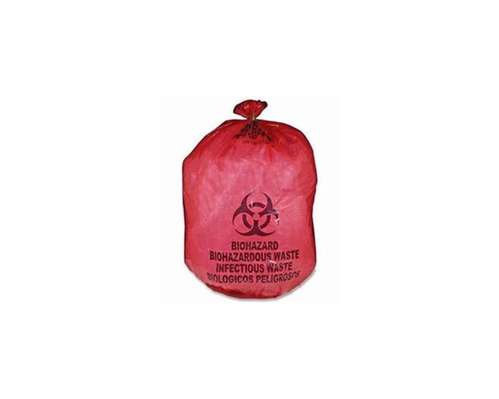 Sure-Seal Red Biohazard Bags 24x24 150/Rl | IC708 | Supply Clinic