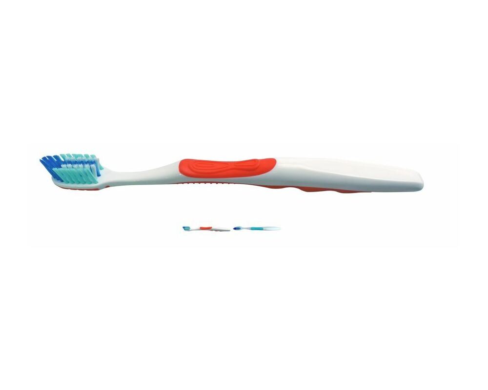 Toothbrush Sensitive Full Head 38 Tuft Big Grip Adult Box/72 | Supply ...