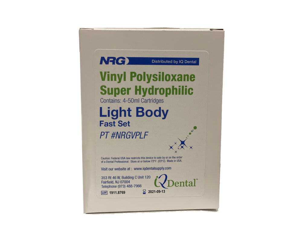Vinyl Polysiloxane Super Hydrophilic Impression Material Light Body ...