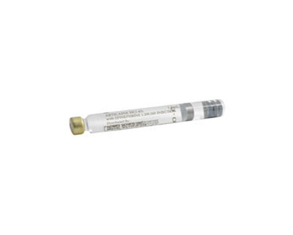 Articaine HCl 4% Epinephrine 1:200 000 50/Bx | 02A1200 | Supply Clinic