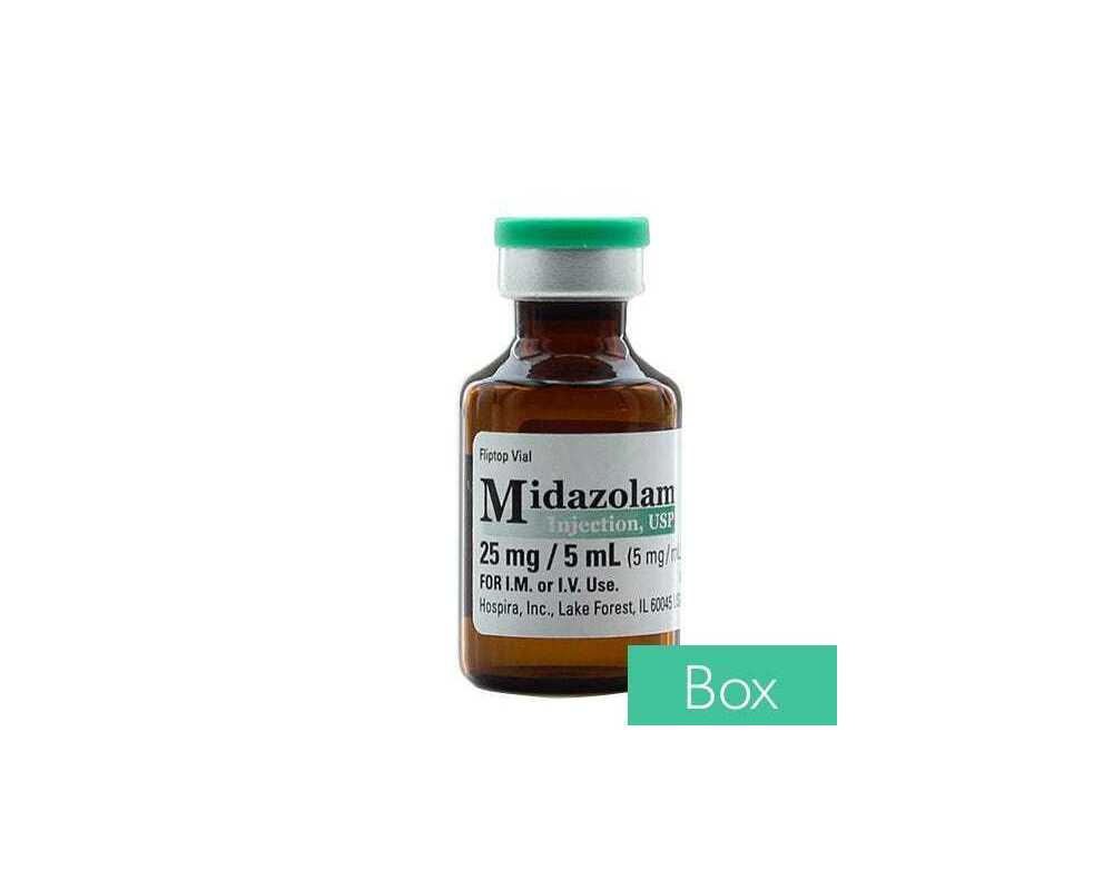 Midazolam 5mg/ml 5ml FTV CIV 10/bx | 00409259603BX | Supply Clinic