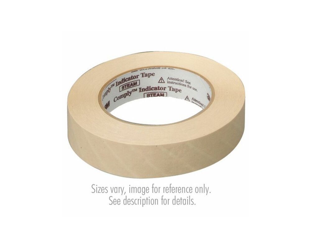 3M Autoclave Steam Indicator Tape - 1" x 60 yards | 1322-24MM | Supply ...