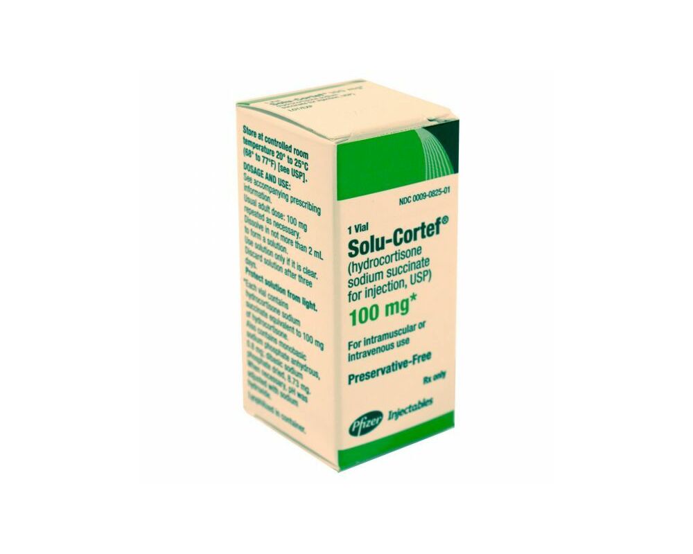 Solu-Cortef - 100mg Vial | Supply Clinic