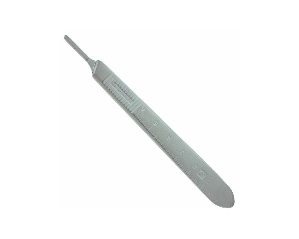 BD Bard Parker Surgical Blade Handle #3, stainless steel | 371030 ...