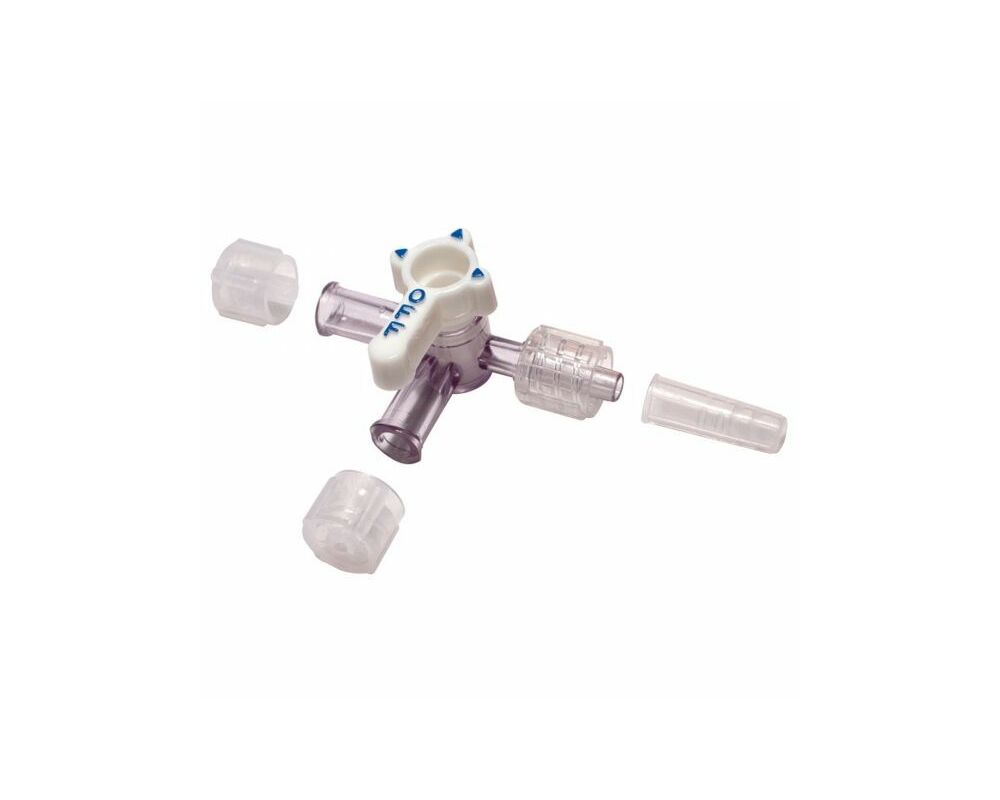 Smiths Medical 3-Way Hi-Flo Small Bore Stopcock with Swivel Luer-Lock | 7055311 | Supply Clinic