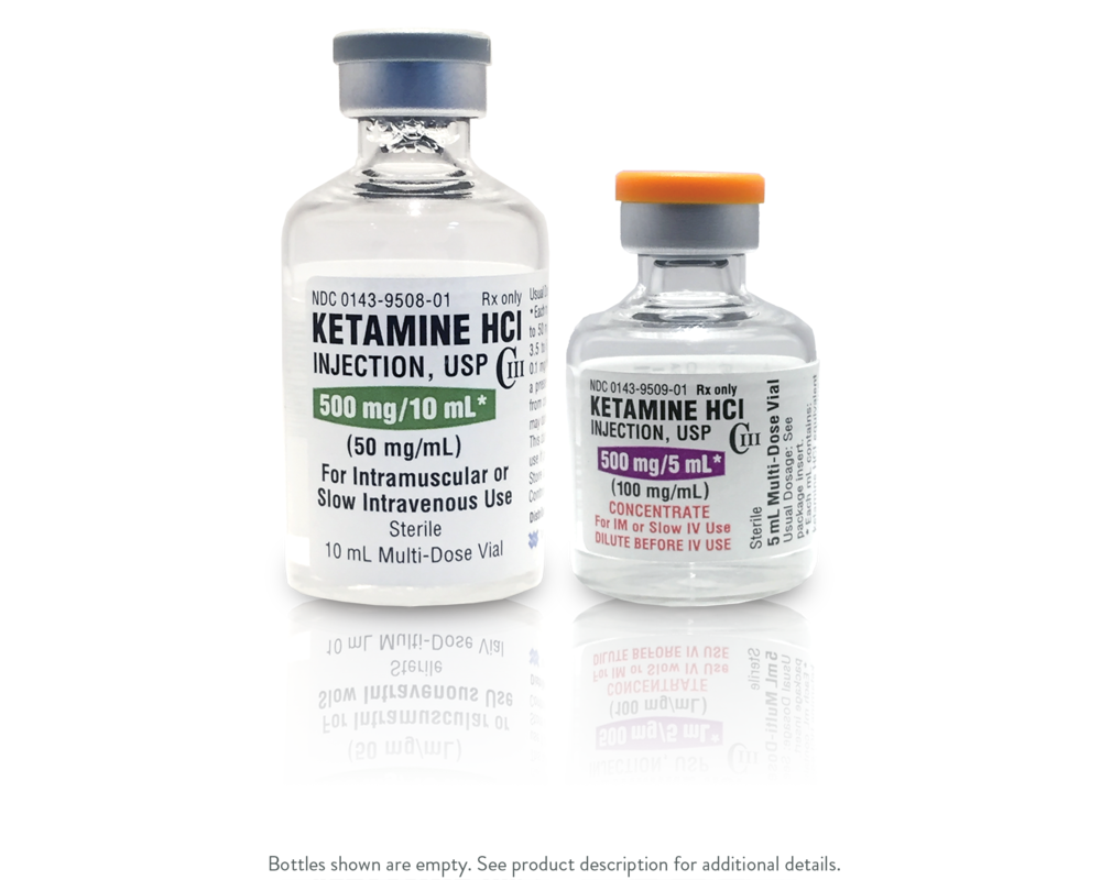 Ketamine - 50mg/ml, 10ml Injection | NDC#0143-9508-10 | Supply Clinic