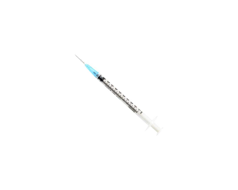 Exelint Tuberculin Syringe Luer-Slip 1cc 25ga 5/8" 100/Box | 26044 ...