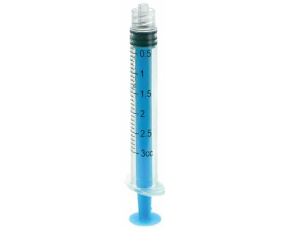 Colored Luer Lock Syringes 12cc Blue | 317059 | Supply Clinic