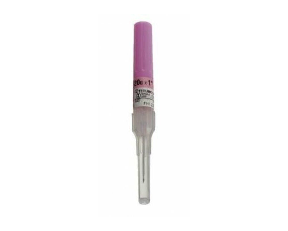 IV Catheter 20G x 1" Pink 4 boxes of 50 | 3SR-OX2025CA | Supply Clinic