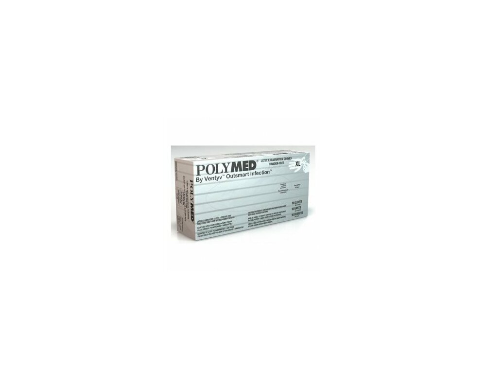 Polymed PF Latex Glove X-Large 90 per Box | PM105 | Supply Clinic