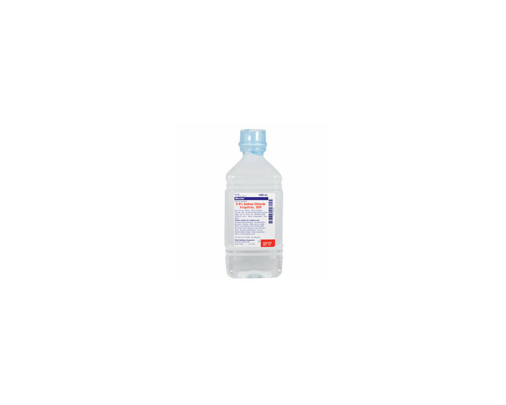 Sodium Chloride 0.9% 1000ml Bottle Rx 2F7124 | Supply Clinic