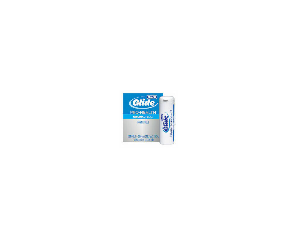 Oral-B Glide Floss Font Refill, 200 meters, 2pk | Supply Clinic