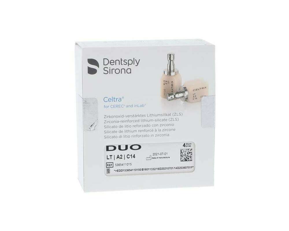 CELTRA Duo LT C14 A2 For CEREC 4/Pk | 5365411015 | Supply Clinic