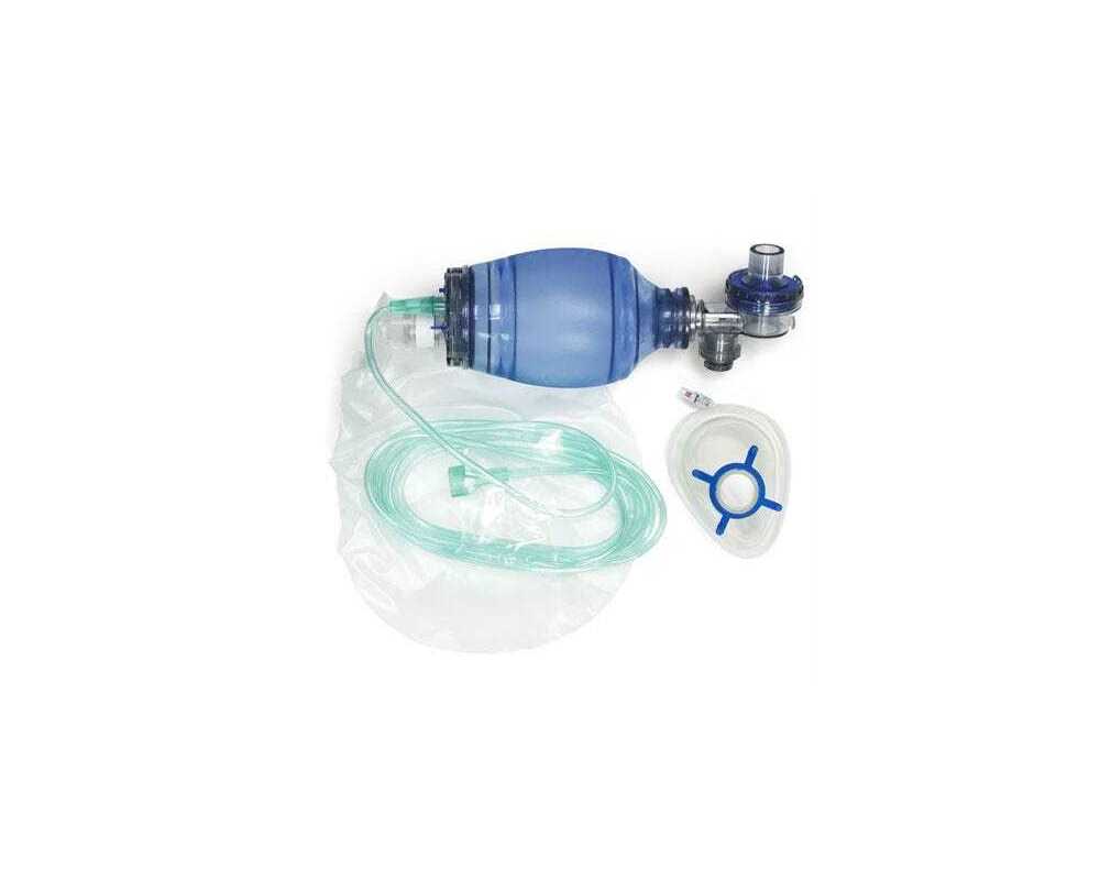 Resp-O2 Pediatric Manual Pulmonary Resuscitator with Reservoir Bag ...